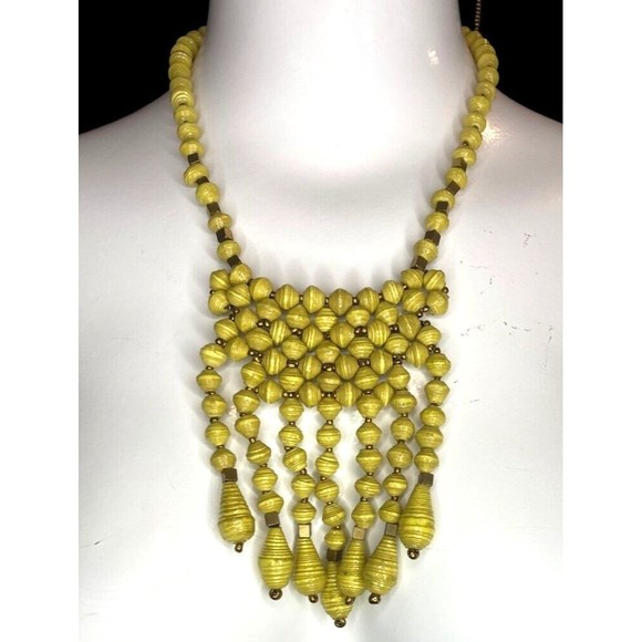 Noonday Collection | Jewelry | Noonday Collection Mustard Yellow Beaded ...